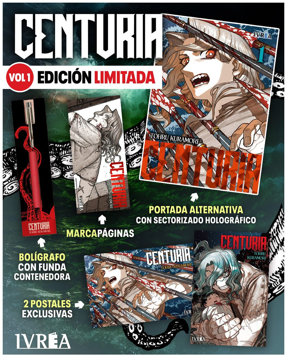 CENTURIA 01. ED. LIMITADA – Kodoku Manga Store