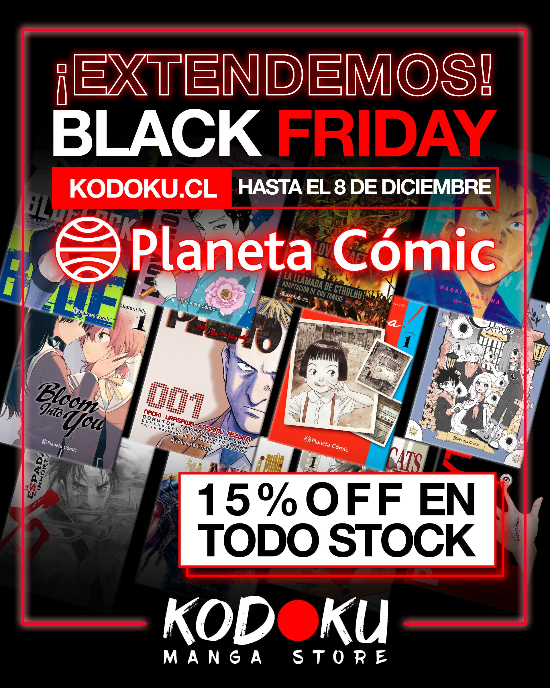 Kodoku Manga Store. Tienda física y online de manga en Chile.